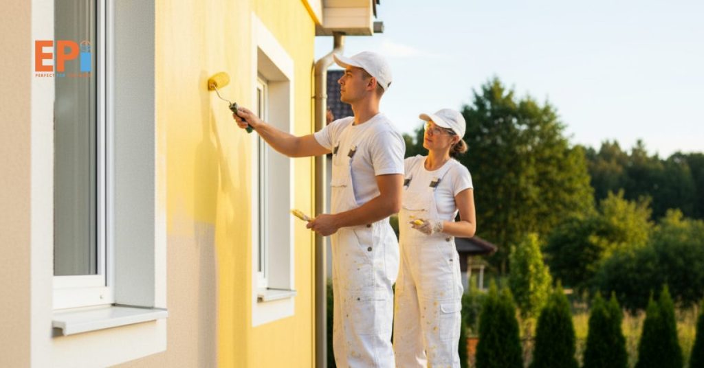 Jasa Cat Eksterior Tembok Profesional | PT Eltama Prima Indo